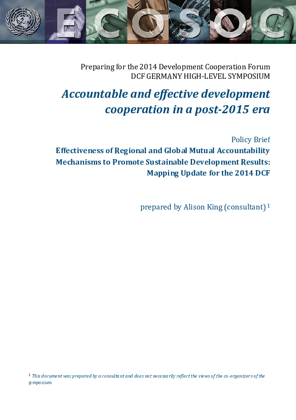 Effectiveness of Mutual Accountability Mechanisms | King Zollinger & Co ...